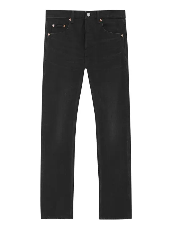 Saint Laurent Slim Fit Jeans - Black