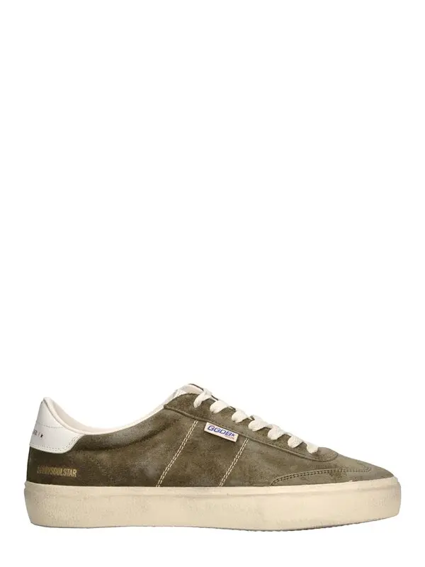 Golden Goose Suede Soul Star Sneakers - Green