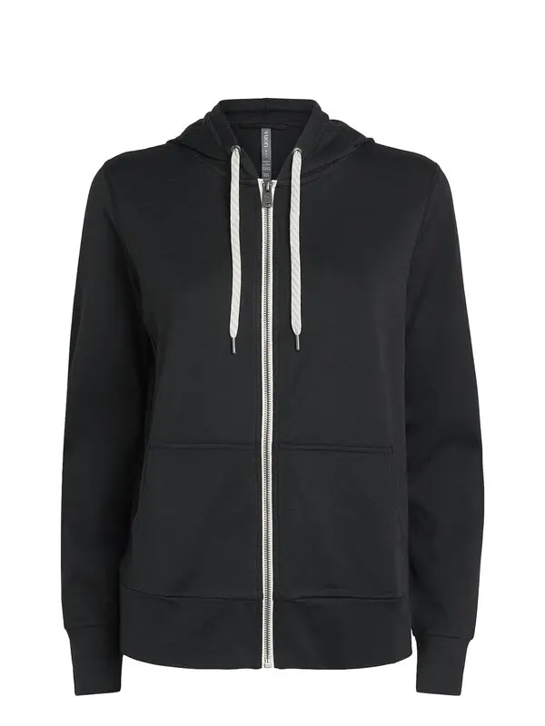 Vuori Halo Performance 2.0 Zip-up Hoodie - Black