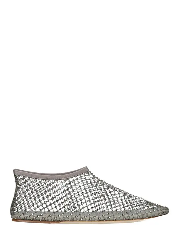 Christopher Esber Mesh Minette Ballet Flats - Brown