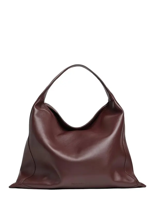 Bottega Veneta Large Calfskin Hop Shoulder Bag - Brown
