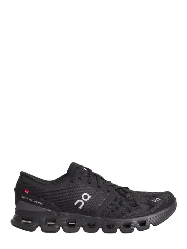 On Cloud X 4 Trainers - Black