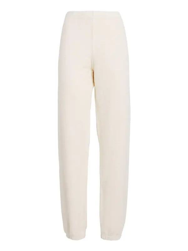 Eterne French Terry Relaxed Fit Sweatpants - Ivory