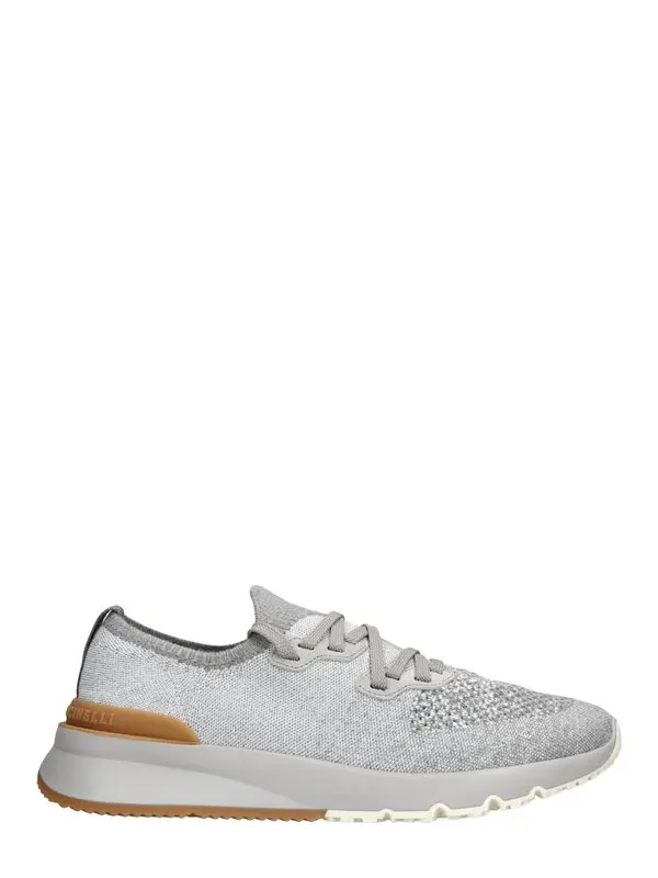 Brunello Cucinelli Lace-up Sneakers - White