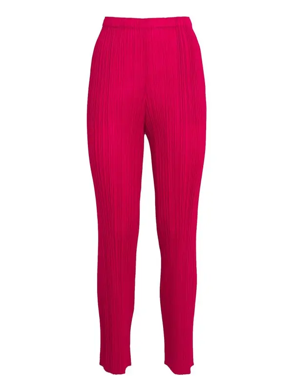 Issey Miyake Pleated Trousers - Pink