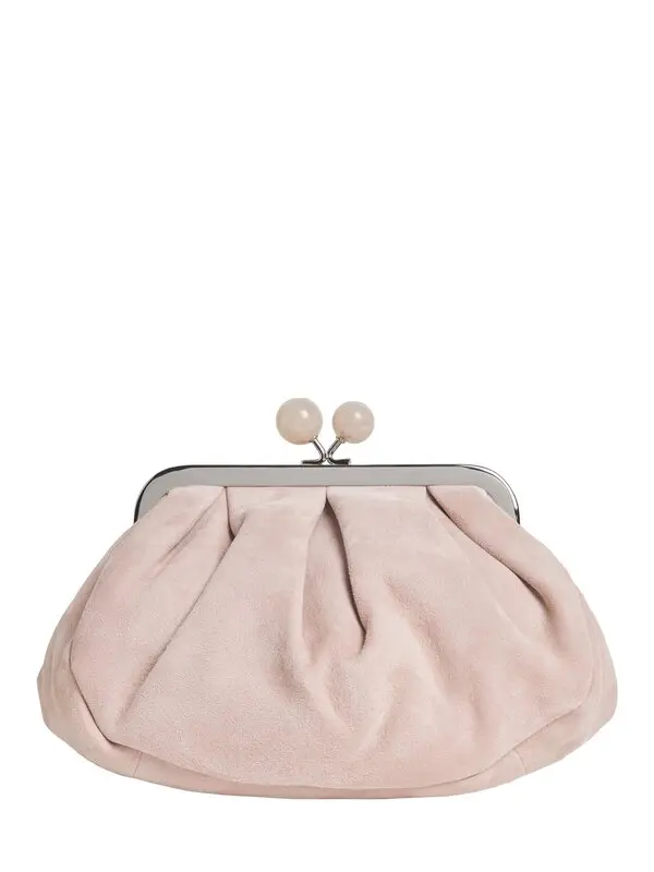 Max Mara Medium Pasticcino Clutch Bag - Pink