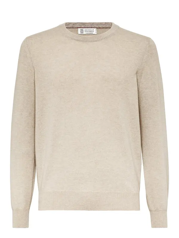 Brunello Cucinelli Cashmere Sweater - Beige
