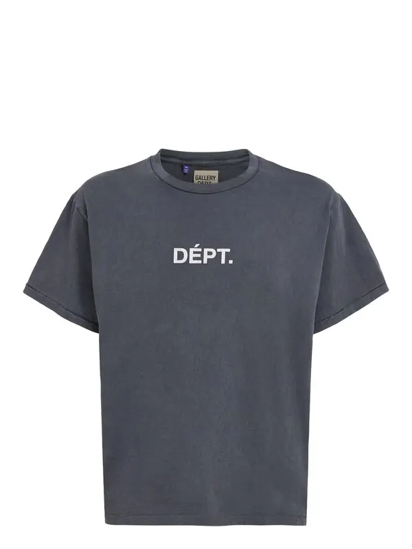 GALLERY DEPT. Cotton Logo T-shirt - Black