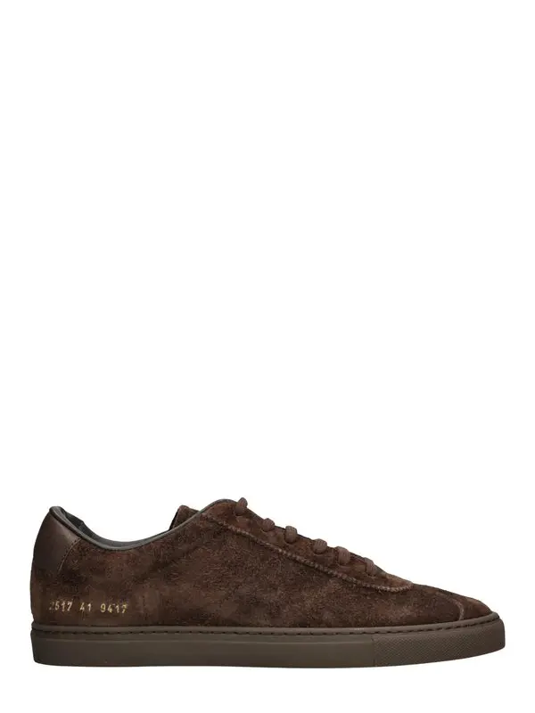 COMMON PROJECTS Suede Field Sneakers - Brown