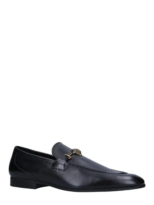 Kurt Geiger Leather Ali Loafers - Black