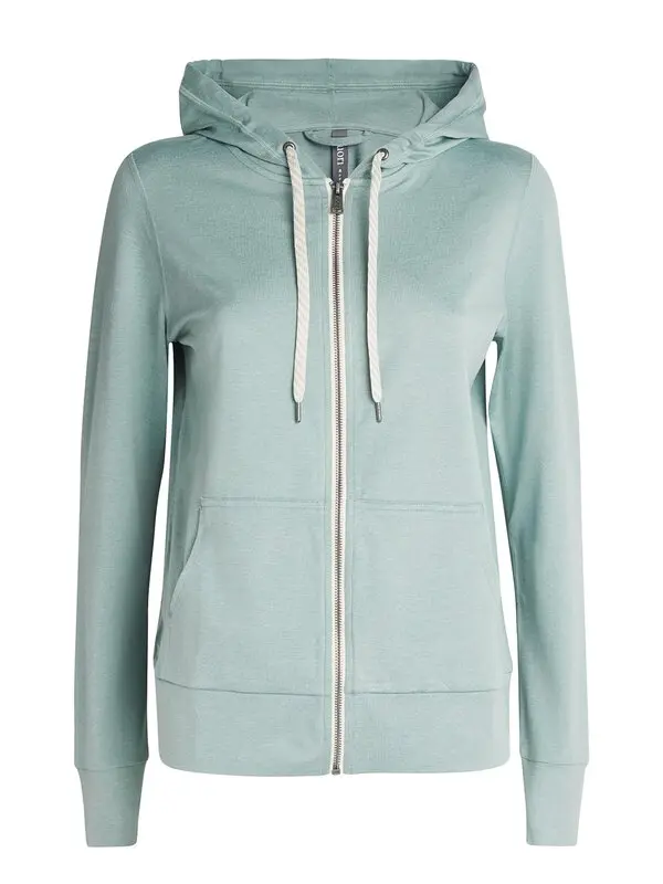 Vuori Halo Performance 2.0 Zip-up Hoodie - Green
