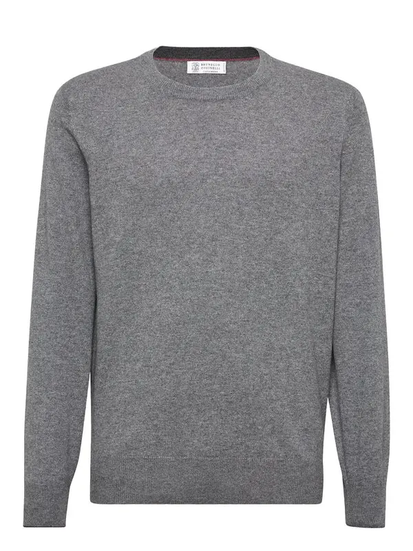 Brunello Cucinelli Cashmere Sweater - Grey