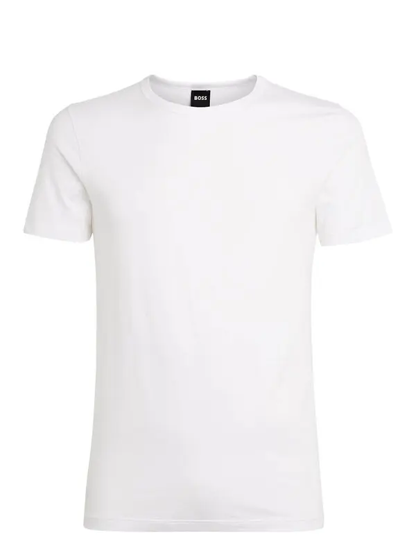 BOSS Cotton-blend T-shirt - White