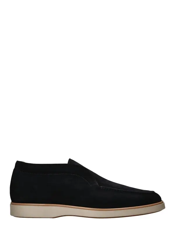 Magnanni Suede Paraiso Loafers - Navy