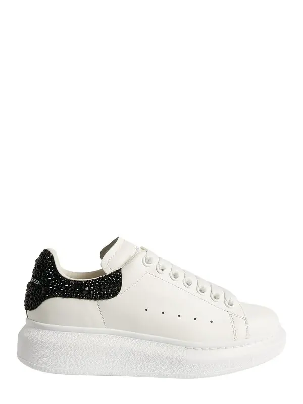 Alexander McQueen Leather Oversized Sneakers - Nude