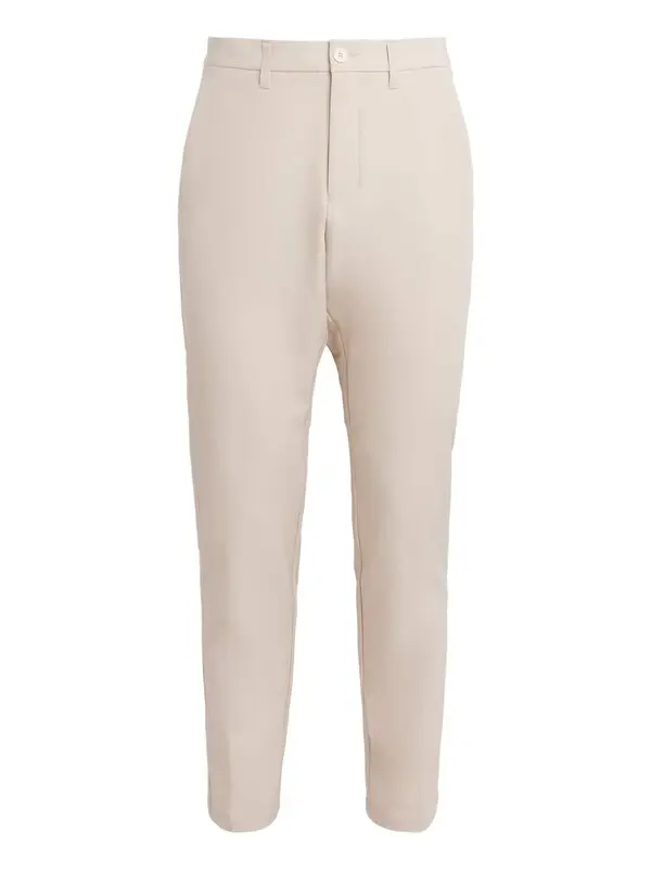 BOSS High-stretch Commuter Trousers - White