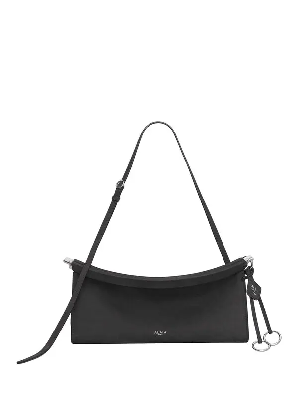 Alaïa Le Click East West Shoulder Bag - Black