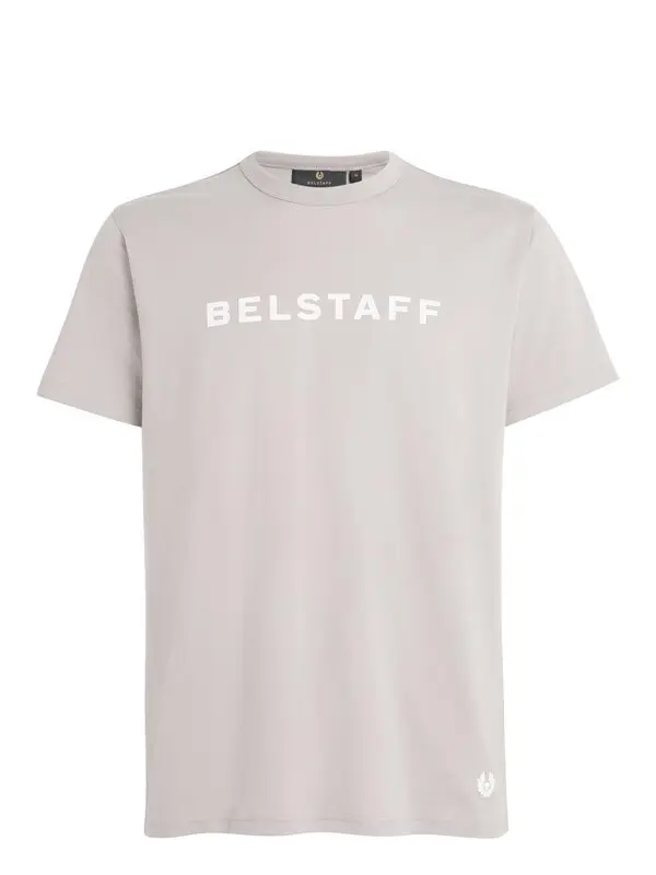 Belstaff Cotton Logo T-shirt - Grey
