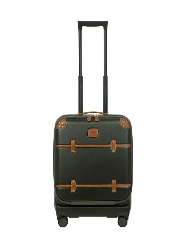 Bric'S Bellagio 3 Cabin Suitcase - Green