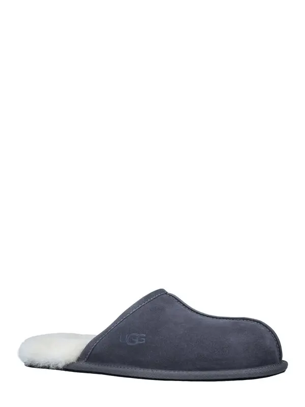 UGG Suede Scuff Slippers - Grey