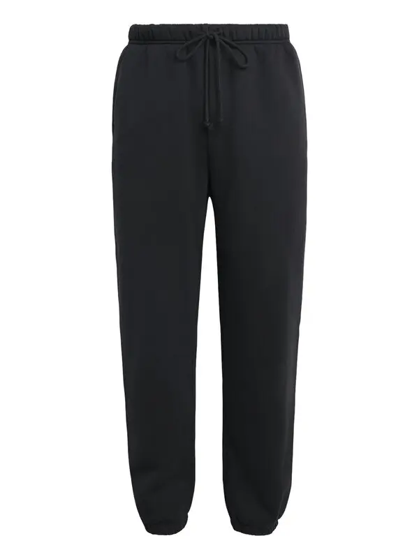 SKIMS Fleece Lounge Relaxed Sweatpants - Black