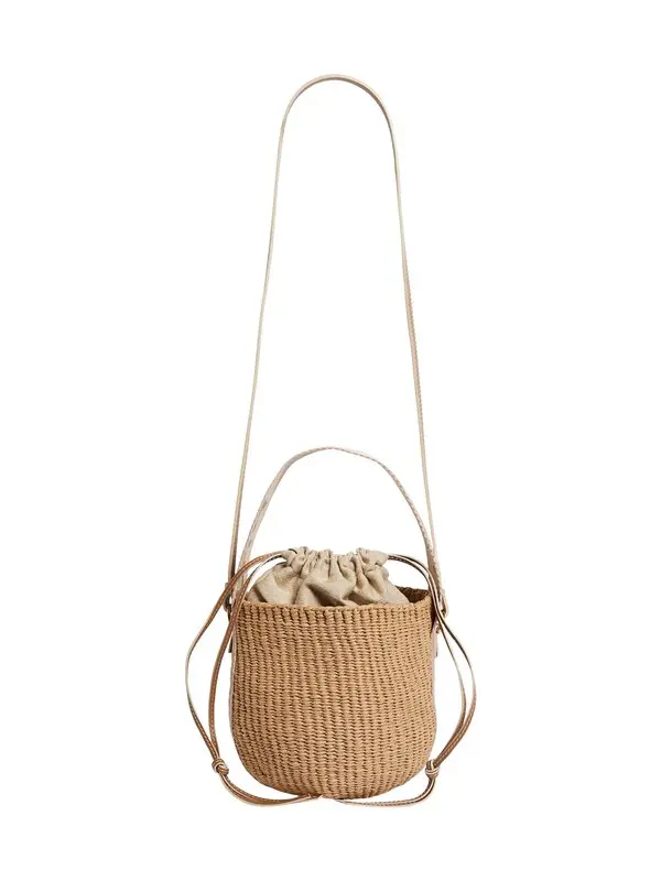 Chloé Woody Basket Bag - Nude