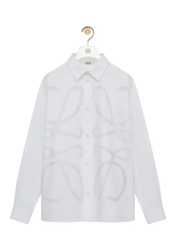 Loewe Cotton Anagram Shirt - White