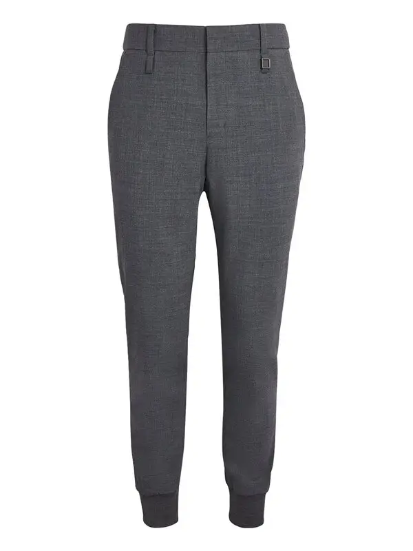 WOOYOUNGMI Cuffed Trousers - Grey