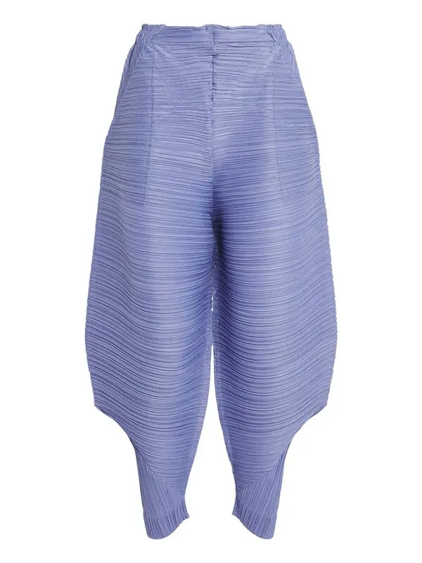 Issey Miyake Thicker Bounce Trousers - Blue