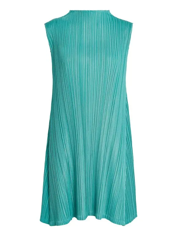 Issey Miyake Mellow Pleats Top - Green