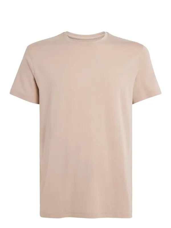 Derek Rose Micro Modal Basel T-shirt - Beige