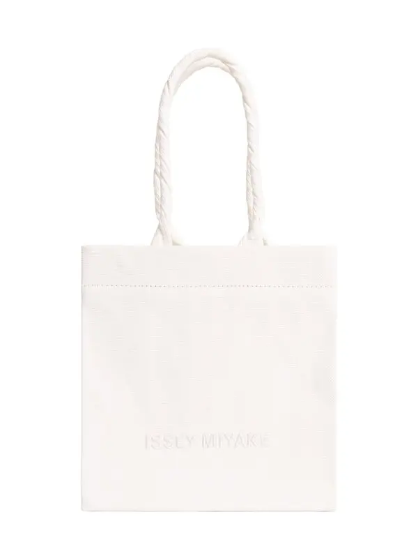 Issey Miyake Paper Bag Tote - White