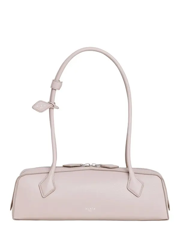 Alaïa Le Teckel Medium Shoulder Bag - Beige