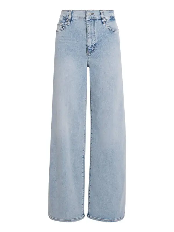FRAME Le Slim Palazzo Wide-leg Jeans - Blue
