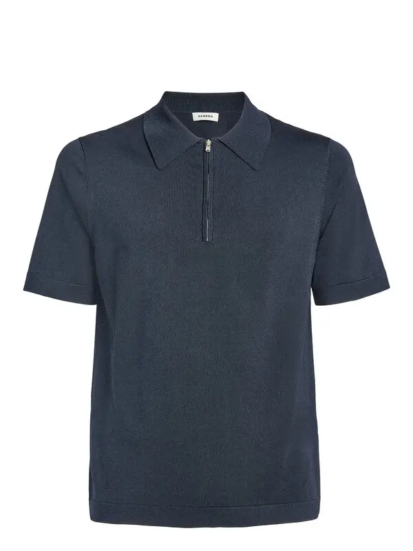 Sandro Polo Shirt - Blue