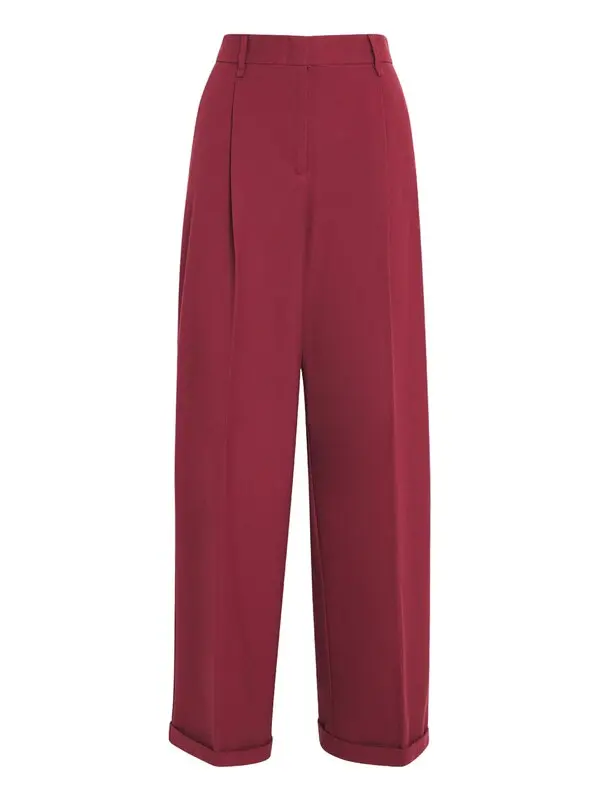 Max & Co. Wide-leg Trousers - Red