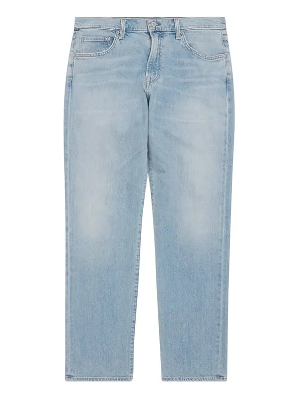 Paige Doheny Straight Jeans - Blue