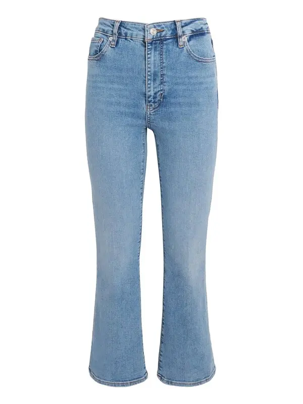 FRAME The Reboot Crop Bootcut Jeans - Blue