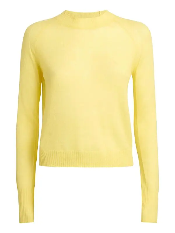Max & Co. Wool-blend Crewneck Sweater - Yellow