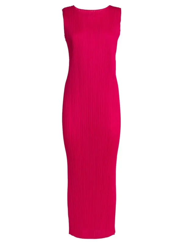 Issey Miyake Basics Maxi Dress - Pink