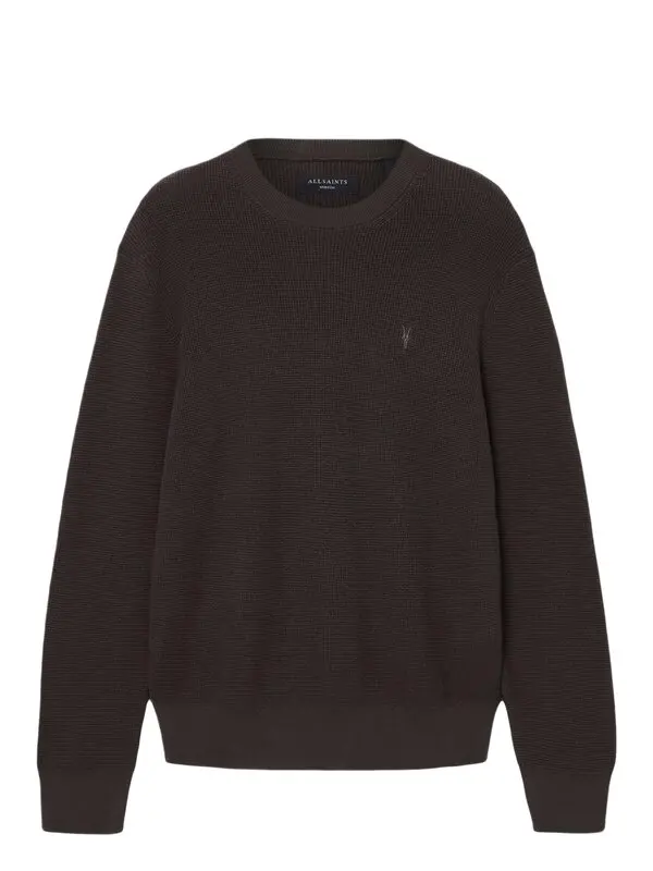 ALLSAINTS Organic Cotton-wool Aspen Sweater - Brown