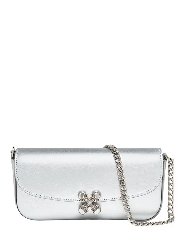 Alexander McQueen Small Skull Flower Cross-body Bag - Black