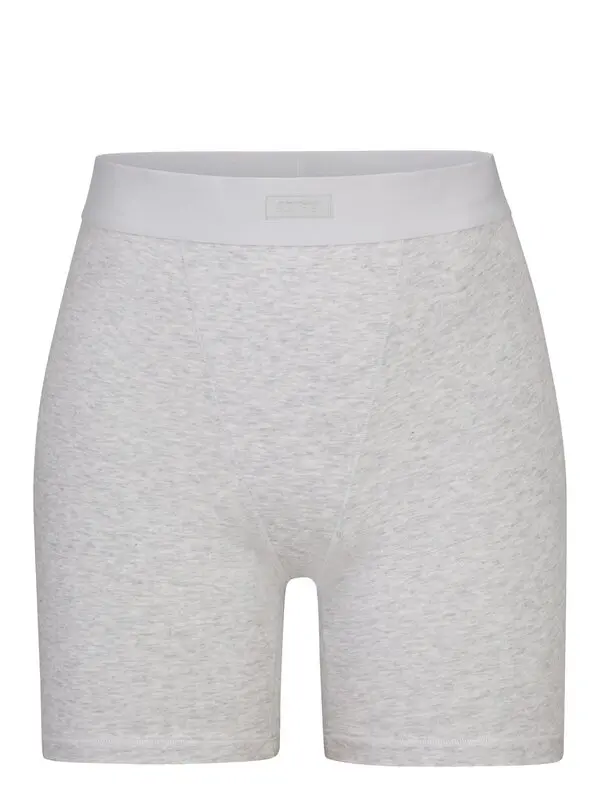 SKIMS Boyfriend Boxer Shorts - Grey