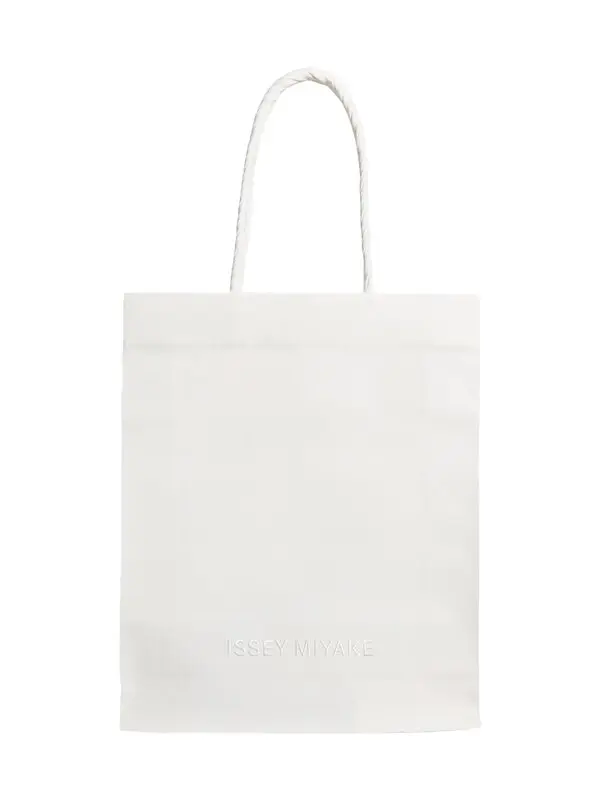 Issey Miyake Paper Bag Tote - Grey