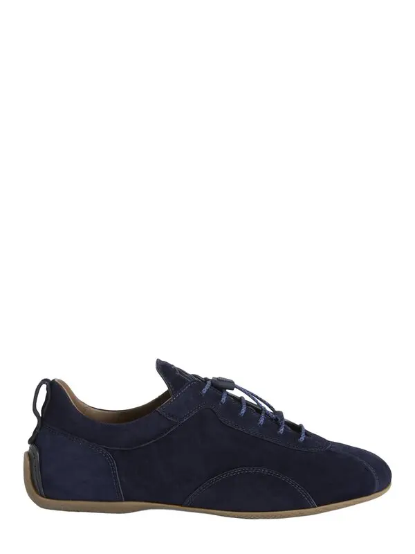 Dunhill Automotive Davies Suede Sneakers - Navy