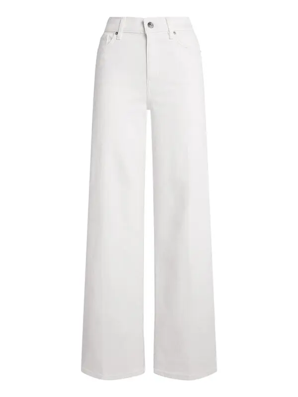 FRAME Le Slim Palazzo Wide-leg Jeans - White
