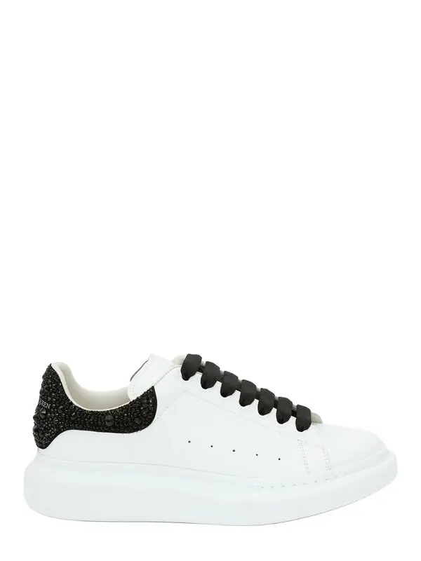 Alexander McQueen Leather Oversized Sneakers - Nude