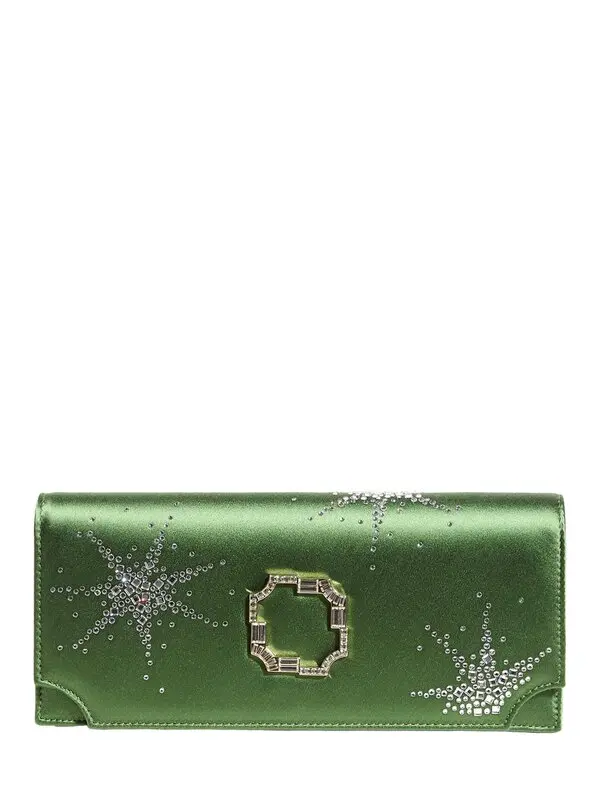 MALONE SOULIERS Vivien Clutch Bag - Green