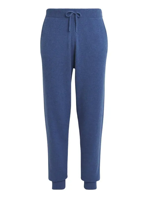Harrods Cashmere Sweatpants - Blue