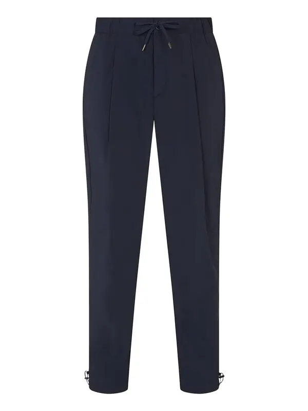 Herno Stretch Nylon Trousers - Blue